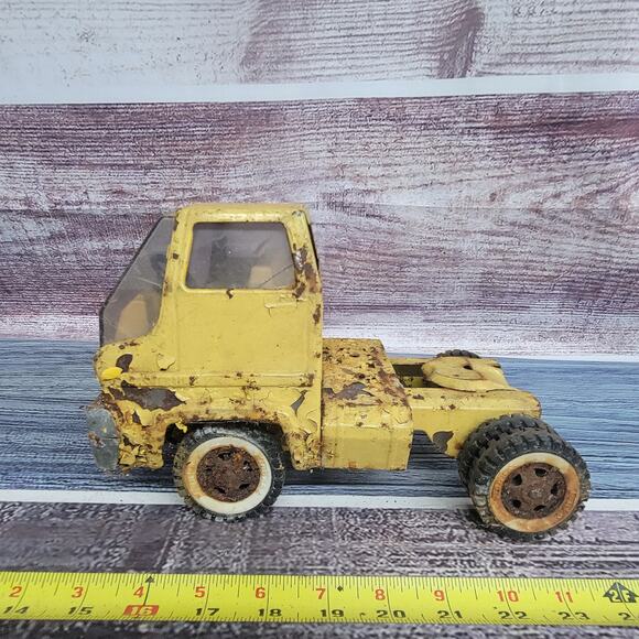 Tonka | Toys | Vintage Tonka Pressed Steel Cabover Semi Partsrepair ...